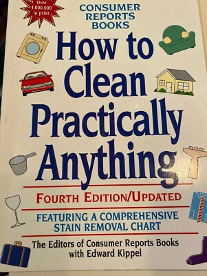 How to Clean Practically Anything - Paperback - VERY GOOD 9780890438435 ...
