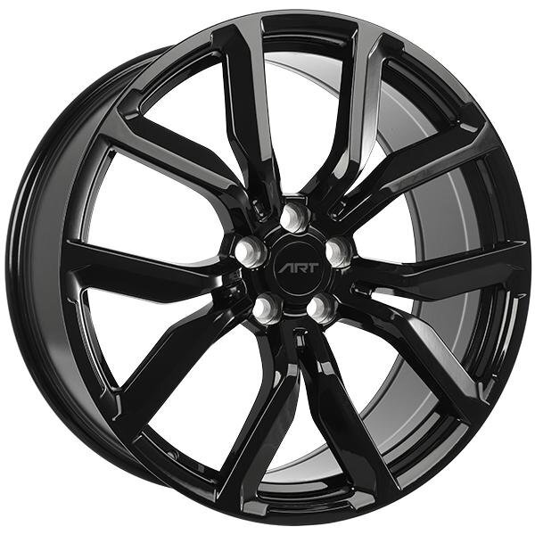 Set of 4 22in Black Alloy Wheel Rims for Land Rover LR4, OEI82D4 5x120 ...