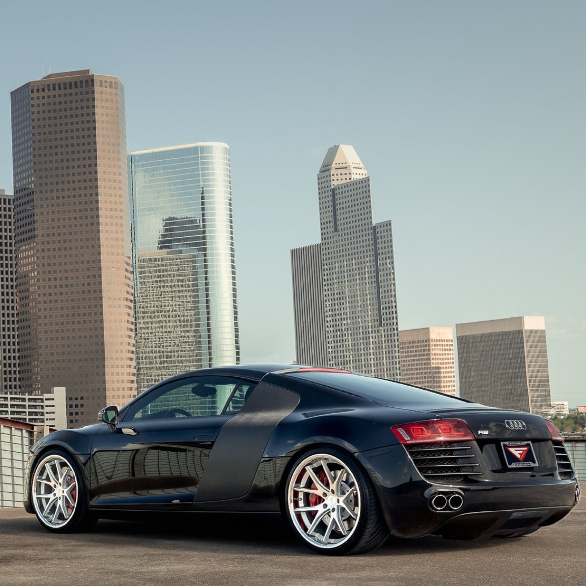 20" STAGGERED FERRADA FR2 20x9 20x11.5 SILVER w/CHROME LIP CONCAVE ...