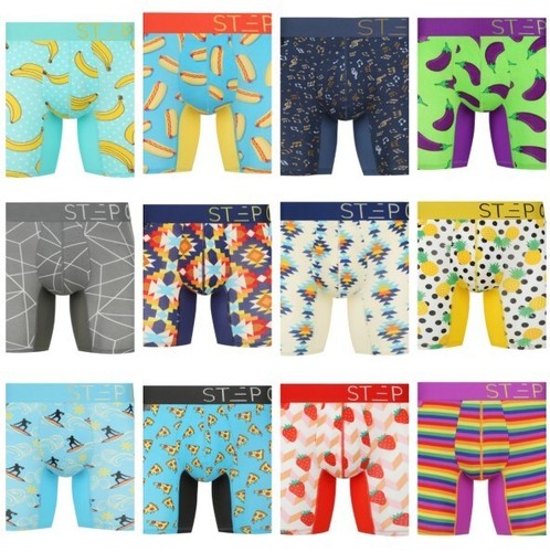 Step One Men's Bamboo Underwear BOXER BRIEF LIMITED EDITION COLOURS ...