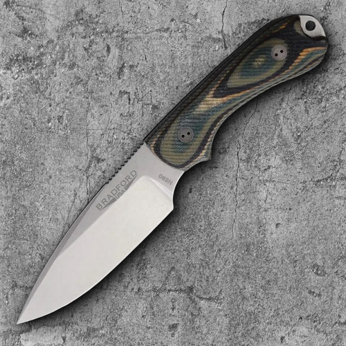 Bradford Knives Guardian 3 Fixed Knife 3½" Bohler N690 Steel Blade G ...