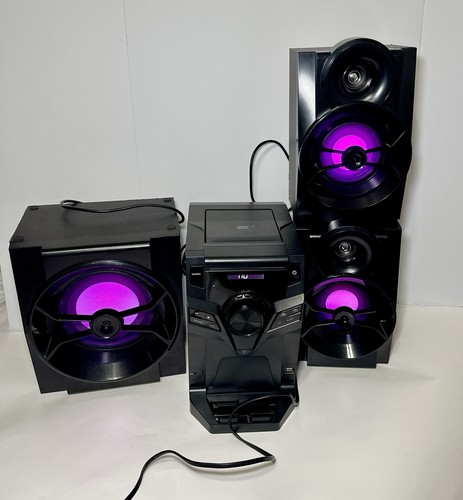 Blackweb Hi Fi Bluetooth Stereo System CD Player FM Radio Speakers ...