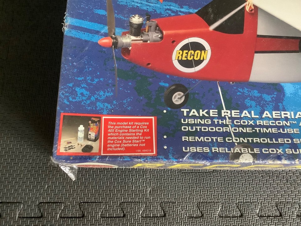 New Old Stock Vintage Cox Recon Free Flying Photo Reconnaissance plane ...