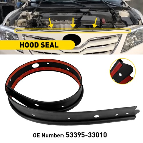 Black Front Grille Upper Seal Replacement For Toyota CAMRY 2007-2011 ...