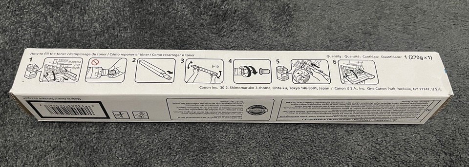 Canon GPR-36 Cyan Toner Cartridge - Genuine Canon - Factory Sealed | eBay