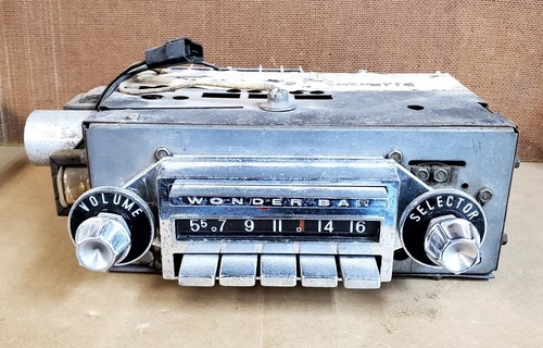 Vintage Chevy 1950's AM Wonder Bar Radio | eBay