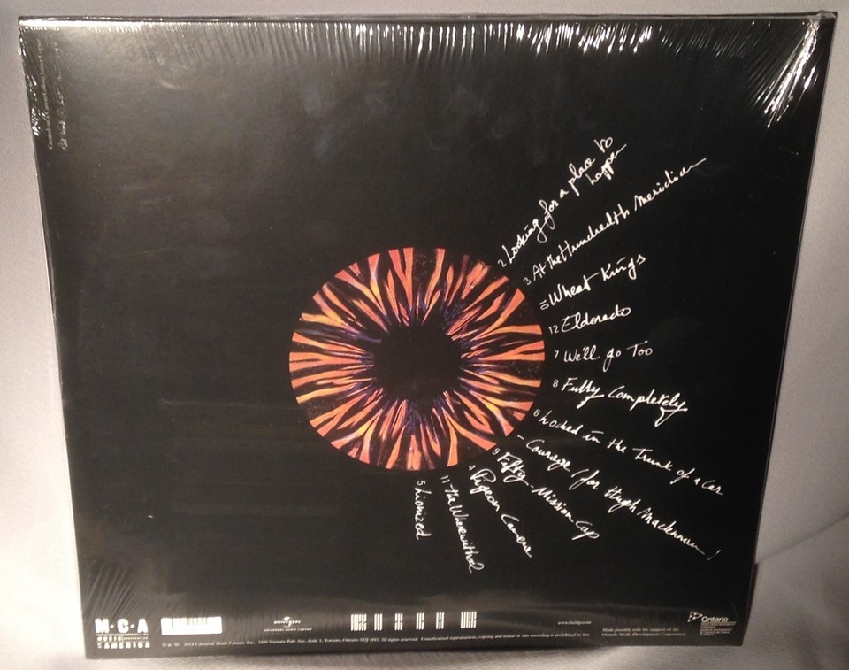 LP TRAGICALLY HIP Fully Completely (180 gram Vinyl, 2014, CANADA) NEW ...