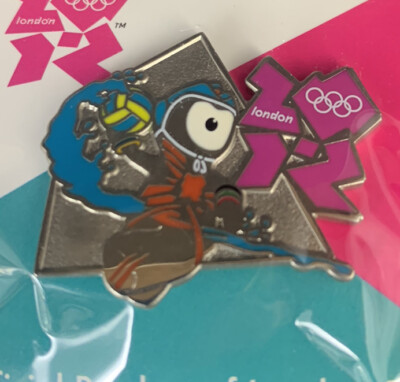 2012 LONDON OLYMPIC PIN BADGE BRITISH ENGLISH UK NEW NOS Wenlock ...