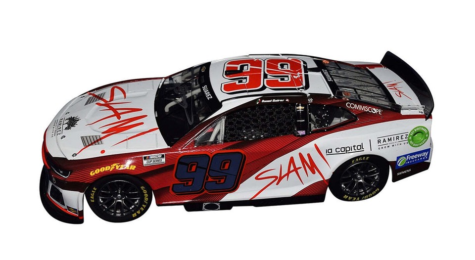 AUTOGRAPHED 2022 Daniel Suarez #99 SLAM! Racing (Next Gen Car ...