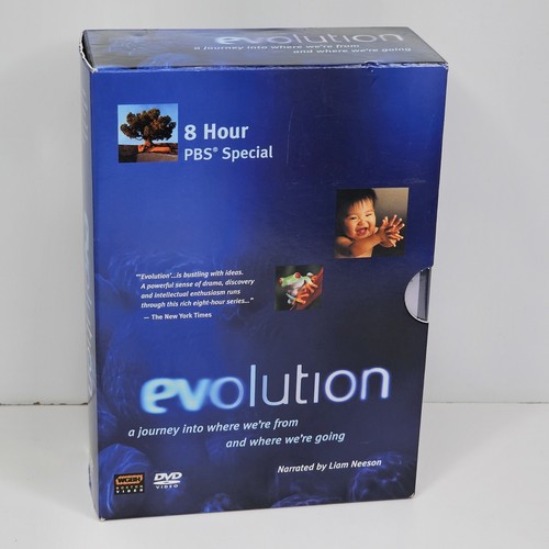 Evolution Documentary PBS 2001 4-Disc DVD Box Set Liam Neeson Narration RARE HTF 783421354692 | eBay