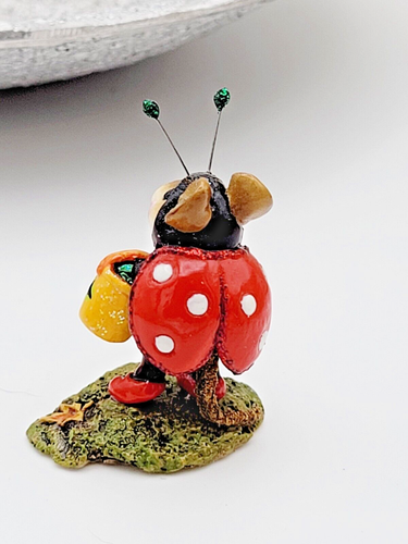 Wee Forest Folk Lady Bug-a-boo M-272 with green antenna, Halloween ...