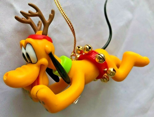 Disney 4" PLUTO Dog with Horns Humor Figurine Ornament | eBay