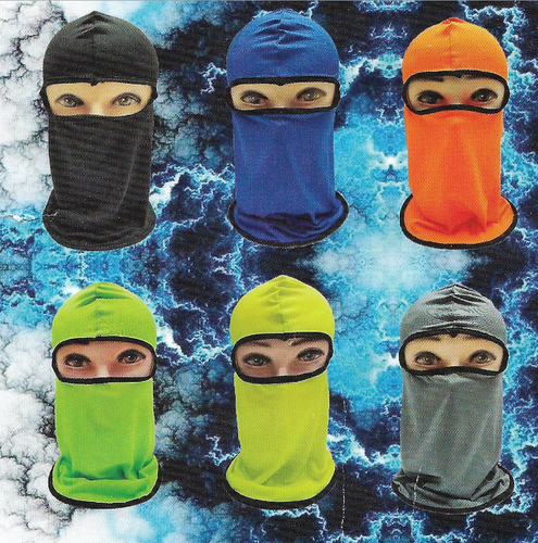 1 Hole Full Face Mask Ski Safety Lightweight Winter Cap Hat Balaclava ...