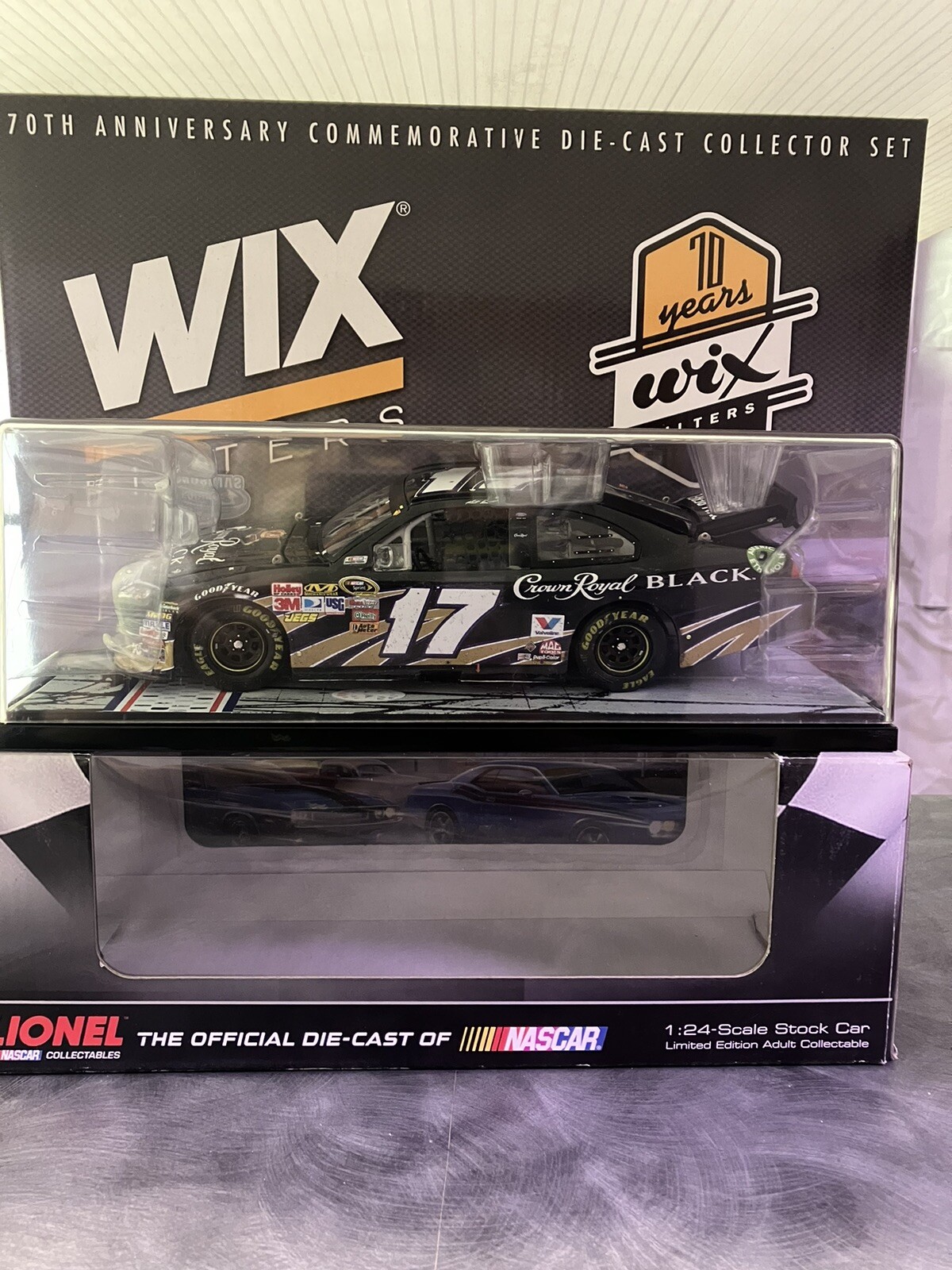 RARE! READ ALL! SIGNED 2011 MATT KENSETH CROWN ROYAL BLACK TEXAS WIN ...