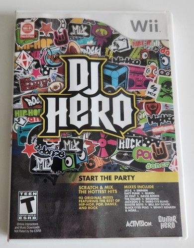 DJ Hero for Nintendo Wii - Game and Manual Only | eBay