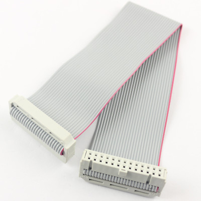 2Pcs 2.54mm Pitch 2x13 Pin 26 Pin 26 Wire IDC Flat Ribbon Cable Length ...