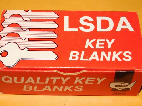 Lot of 2 LSDA for Chrysler S69CH KEY BLANKS Round Head Trunk Door 70 ...