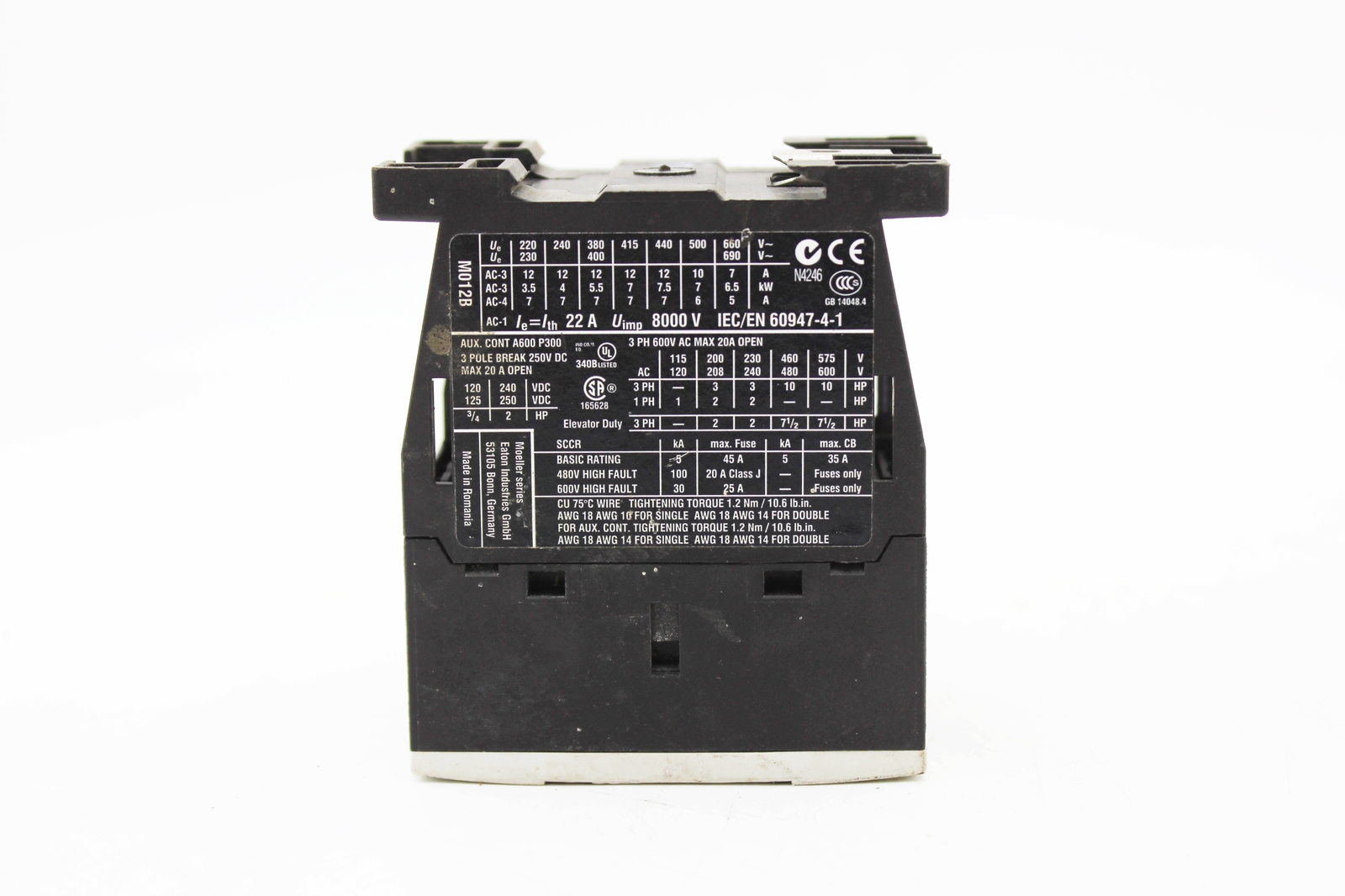 Eaton+DIL+M12-10+Xtce012b10+Motor-sch%C3%83%C2%BCtz online kaufen | eBay