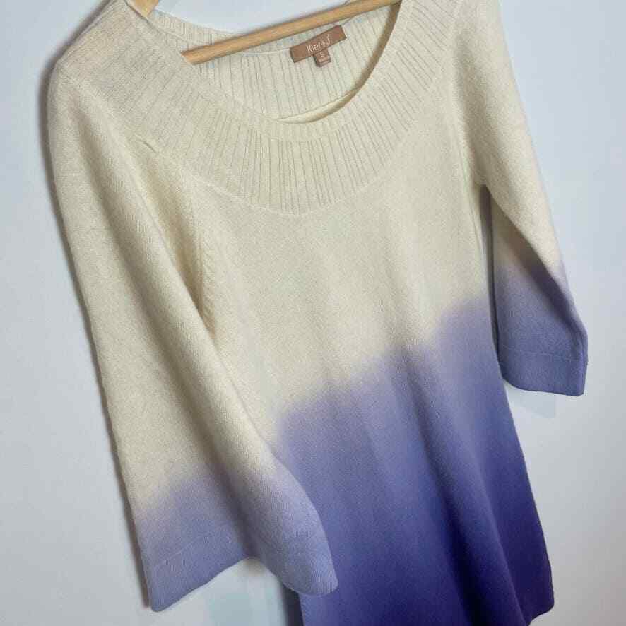 KIER + J Ombre Cashmere Sweater Dress | eBay