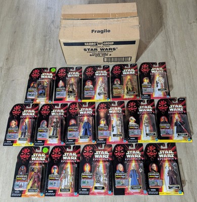 Lot (16) Star Wars Episode 1 Original Case Box CommTech Chip Figures ...