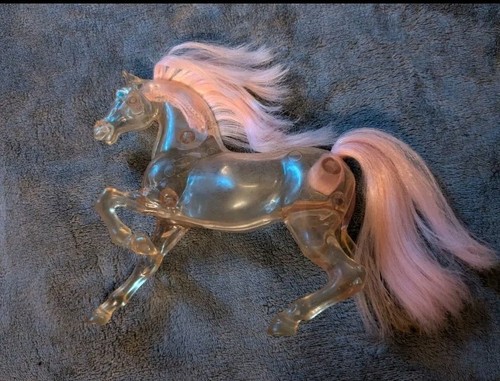 VINTAGE SHE-RA PRINCESS OF POWER CRYSTAL SWIFT WIND PINK HORSE He-Man ...