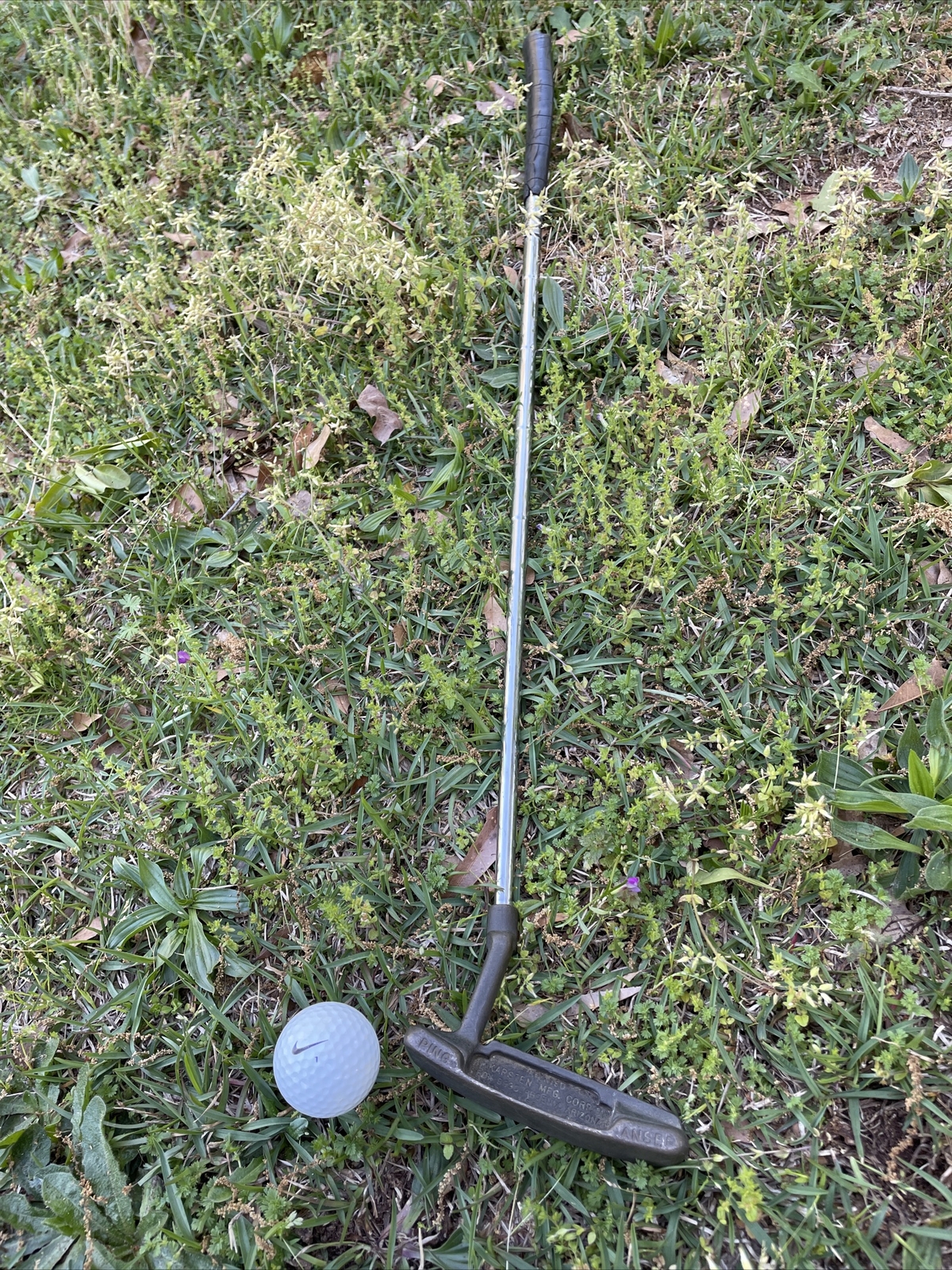 Vintage Original Rare Ping Anser Putter Has Original Ping Grip & patina ...