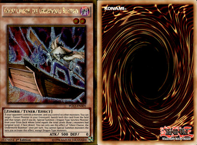 Ghost Charon, the Underworld Boatman - PGL2-EN005 - Gold Secret Rare ...