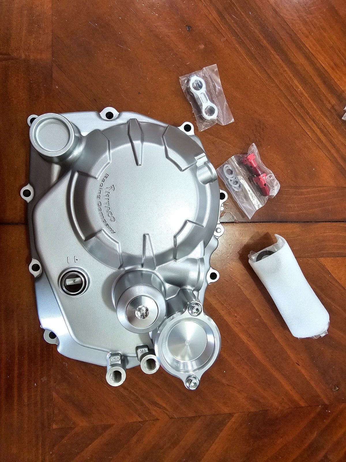 KITACO Clutch Cover Honda Grom/SF/OG 307-1432210 SILVER - BRAND NEW A6 ...