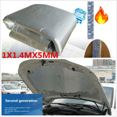 1m*1.4m Car Engine Noise Bonnet Acoustic Insulation Deadning Sound ...