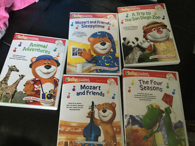 Baby Genius Set Of 5 DVDs Each With Bonus Music CDs ~0-36 Months | eBay