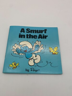 A Smurf in the Air Peyo Smurf Mini Storybooks vintage children's book ...