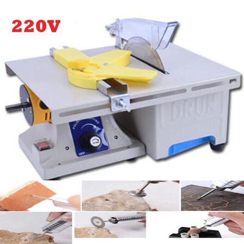 Mini Table Jewelry Rock Polishing Buffer Bench Lathe Polisher Machine ...