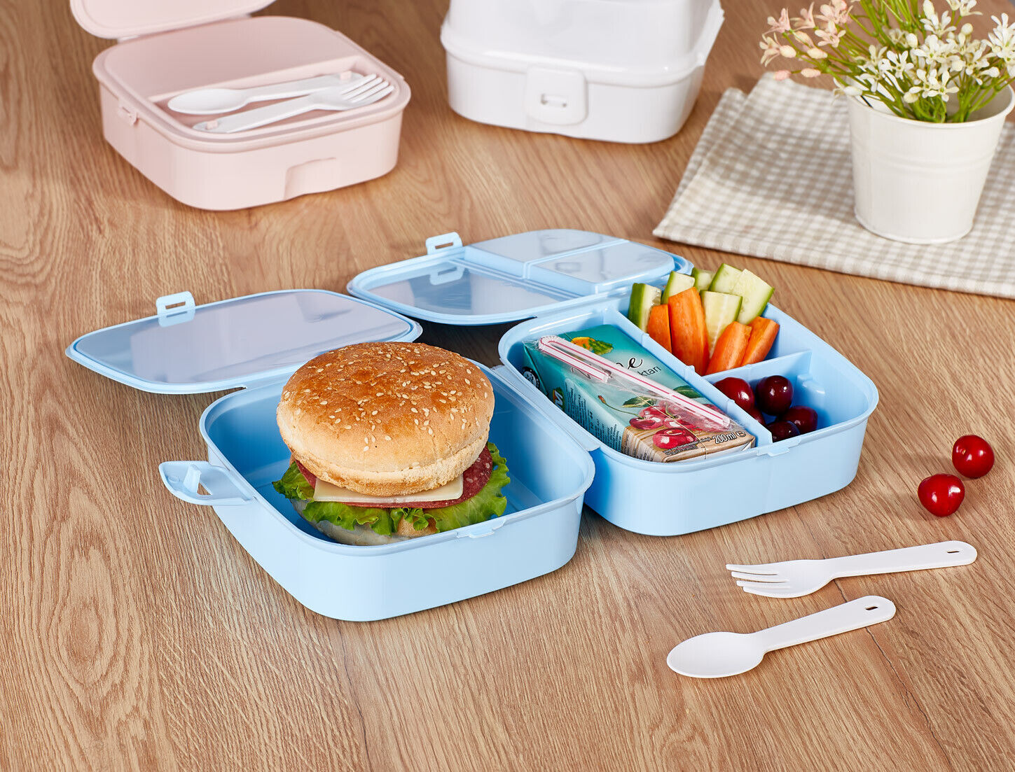 Kiddy Portable Lunch Box For Kids Adult Food Container Bento Storage ...
