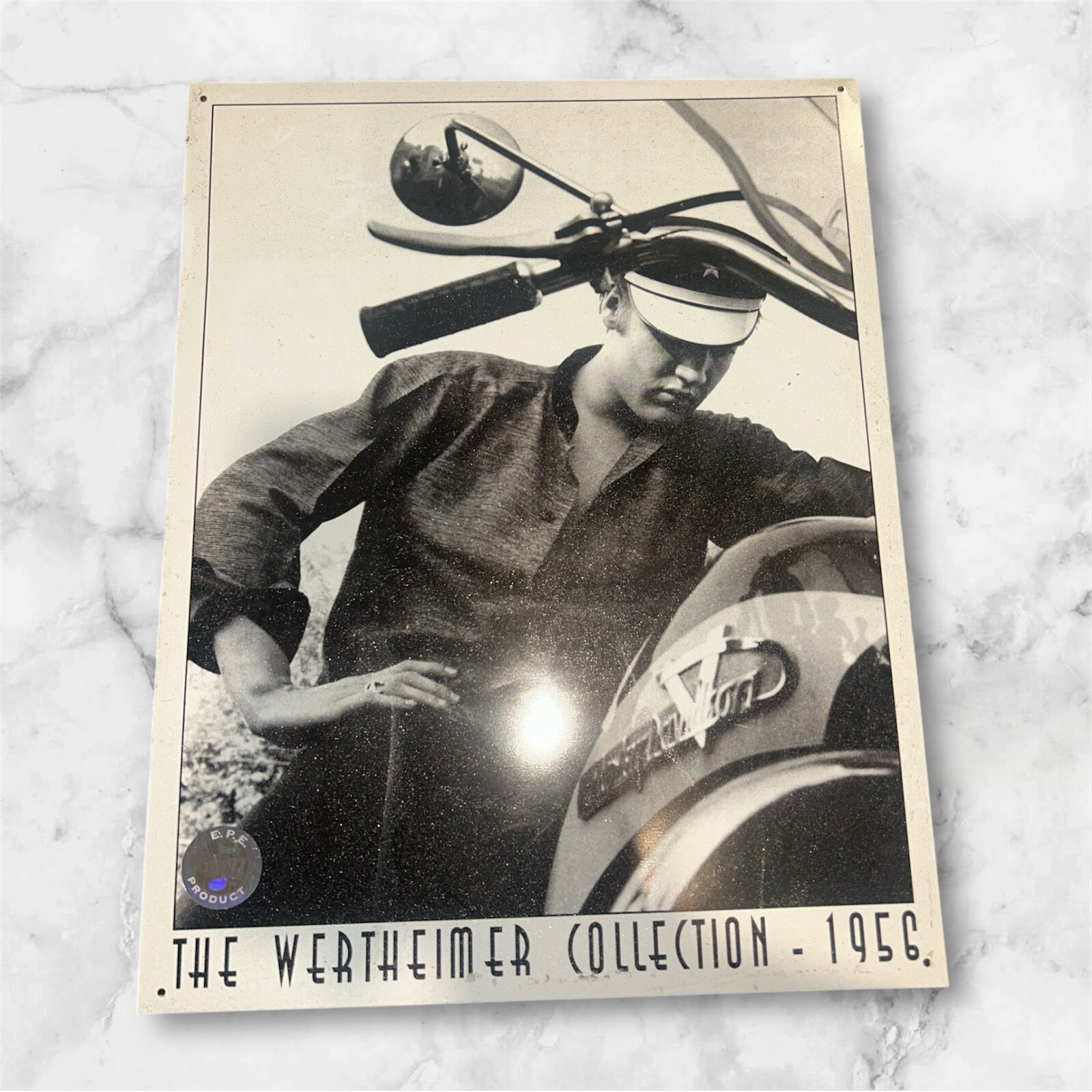 Elvis Presley Wertheimer Collection (Harley) Large Metal Sign 16in H 12 ...