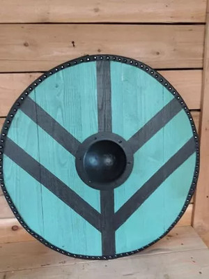 Wooden Shield Handmade Viking 22"Halloween Shield for Boston Adults ...