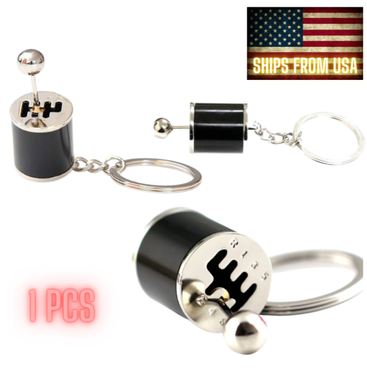 Manual Transmission Shift Gearbox Fidget Toy Gated Keychain Stainless ...