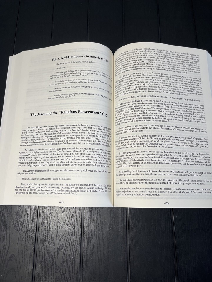(2 Books) The International Jew by Henry Ford, All 4 Volumes, The ...