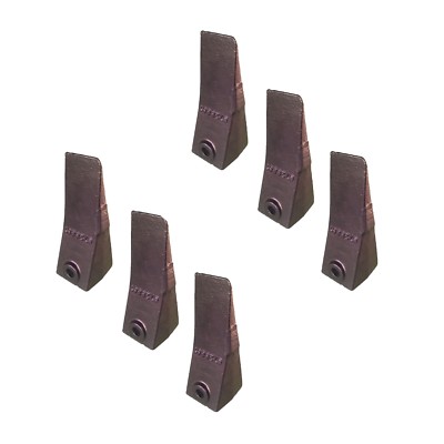 6 - Bobcat Style Mini Excavator / Skid Steer Bucket Dirt Teeth ...