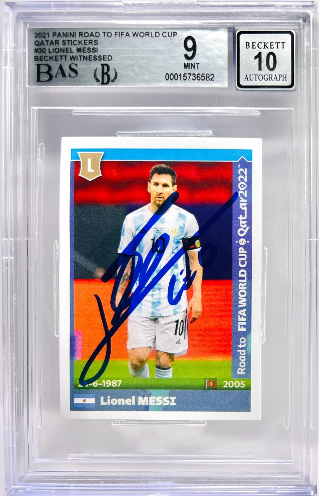 Lionel Messi Autographed Memorabilia | Signed Photo, Jersey ...