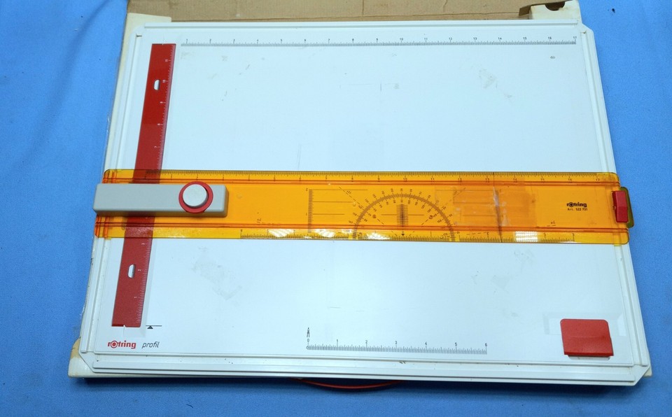 Rotring Profil Koh-I-Noor Rapidograph 11x17 Drawing Board Table 25233 ...