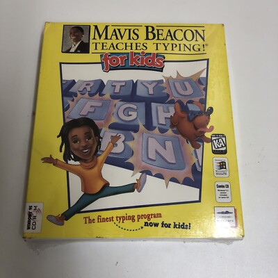 Vtg Mavis Beacon Teaches Typing For Kids 1994 CD-Rom PC Learning | eBay