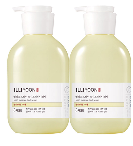 Illiyoon Fresh Moisture Body Wash 500ml x 2ea Moisturizing K-Beauty | eBay Australia