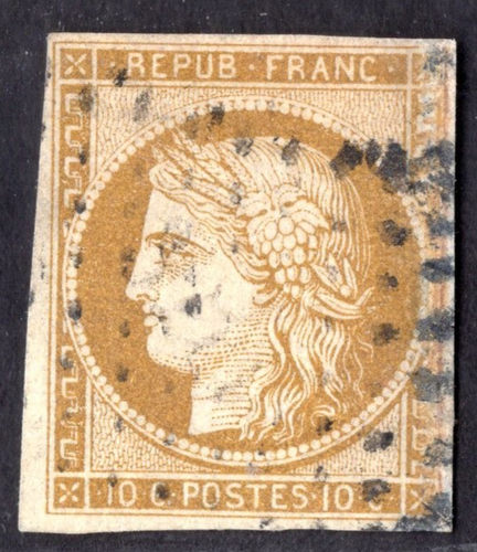 FRANCE 1850 FIRST STAMP SCOTT #1 USED VF 4 MARGINS | eBay