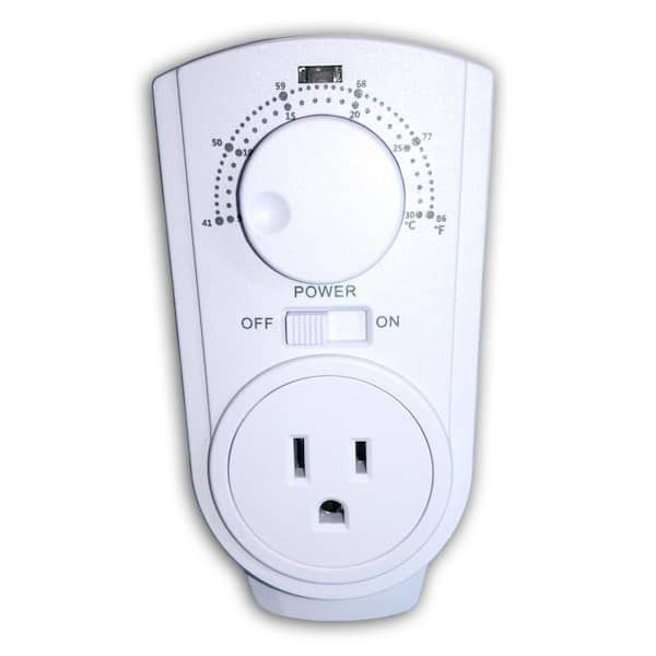 Non-Programmable Furnace Thermostat Plug-In Analogue Dial System ...