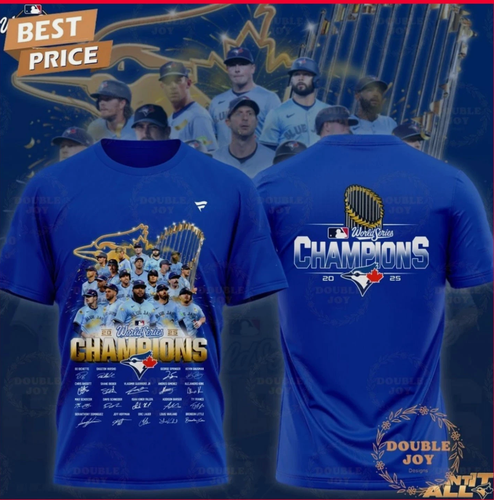 SALE - Toronto Blue J World Series Champions 2025 3D T-shirt | eBay