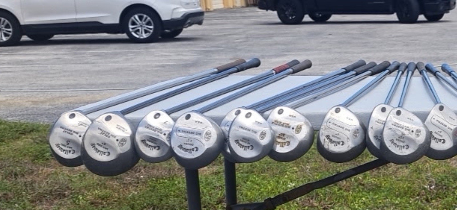 Lot of 50 Callaway Pre-owned Golf Clubs Woods Fairway Lengths, Lofts RH ...