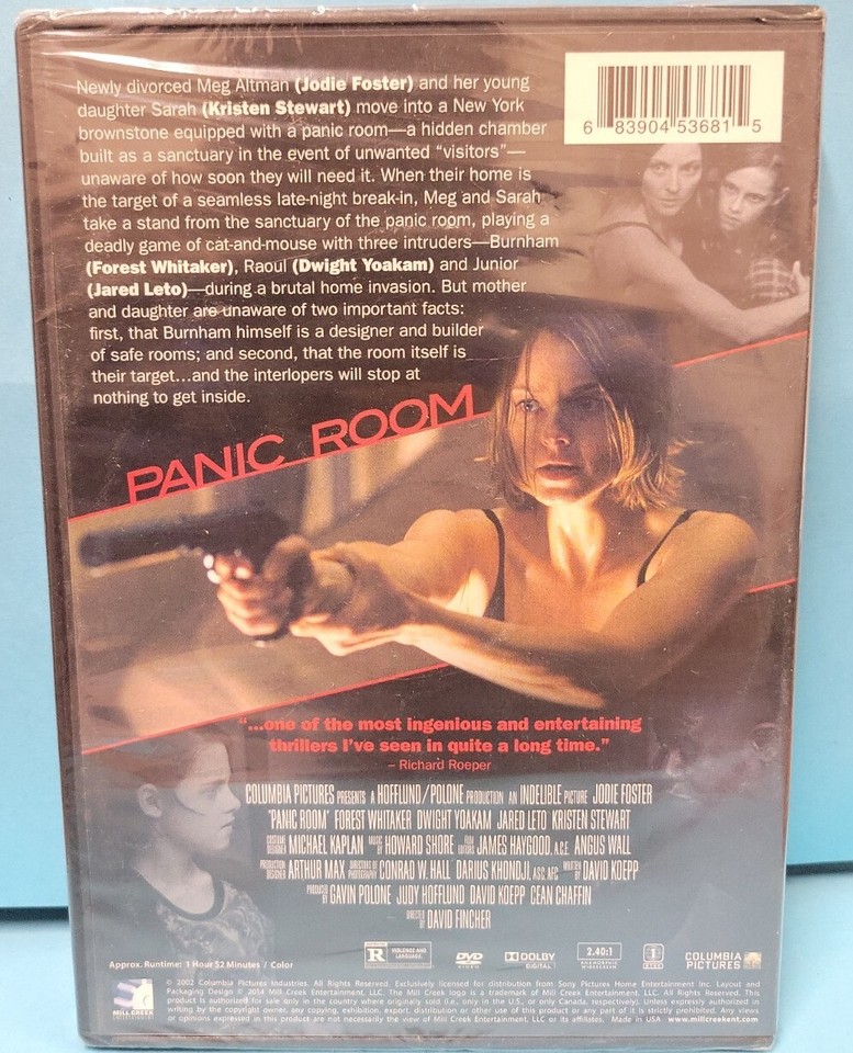 💥 Panic Room DVD 🆕️ SEALED 👌 683904536815| eBay