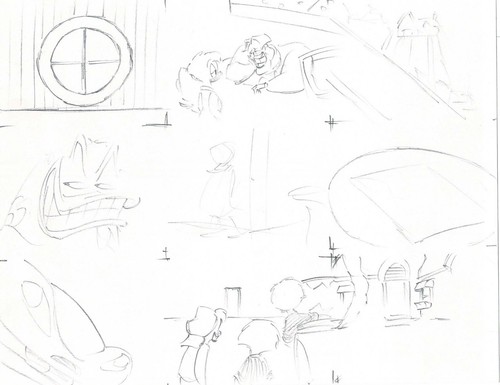 Quack Pack Disney Production Animation Drawing fr0m Animators Estate ...