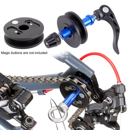 Bicycle Cycling Chain Fixer Holder Roller for Bike Dummy Hub Tensioner ...