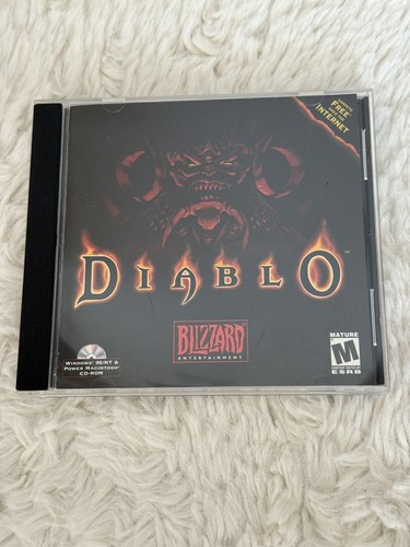 Diablo 1 (PC CD-ROM, 1998) CIB Complete w/ Manual VTG Windows/Mac ...